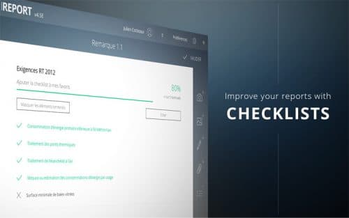 Improve reports thanks to checklists - ArchiReport